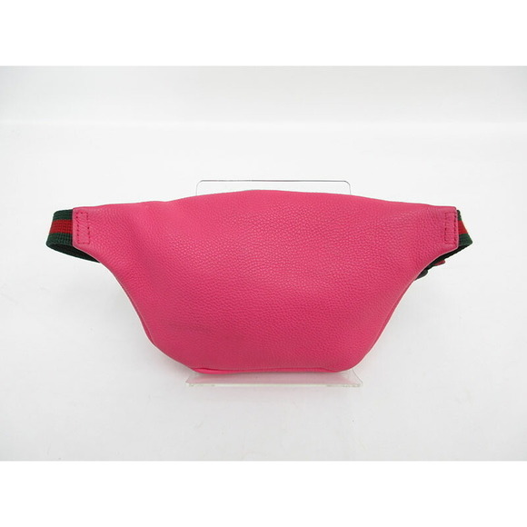 Gucci | Bags | Gucci Waist Pink Small Pouch Belt Bag Logo Leather ...